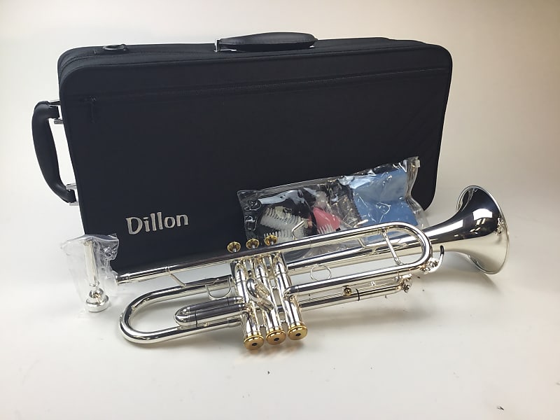 Dillon Light Weight Bb Trumpet Silver Plate | Reverb