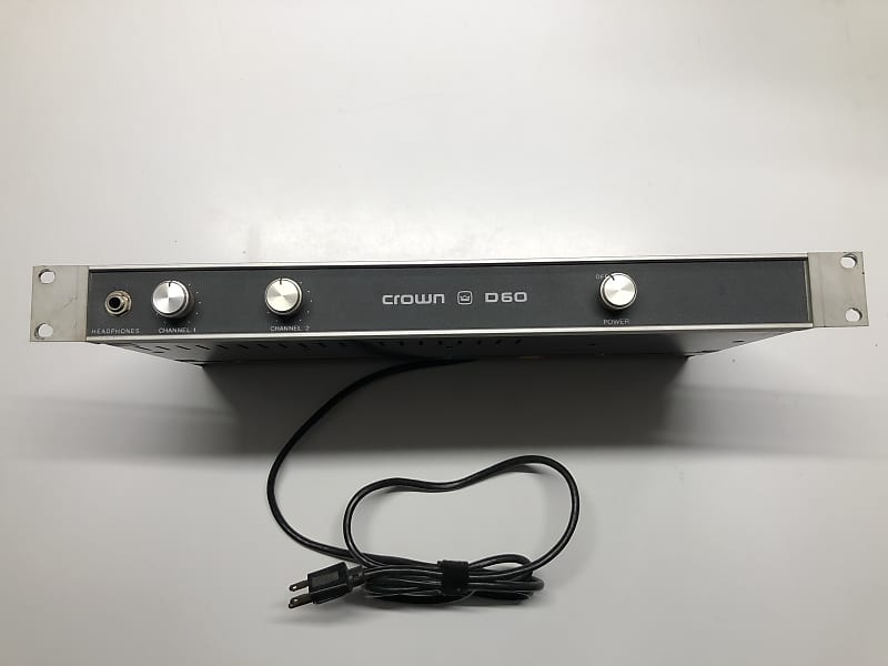 Crown D75 2-Channel Power Amplifier | Reverb