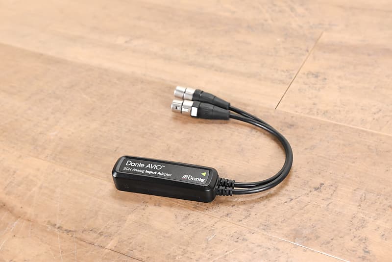 Audinate ADP-DAI-AU-2X0 Dante AVIO 2-Channel XLR Analog Input | Reverb