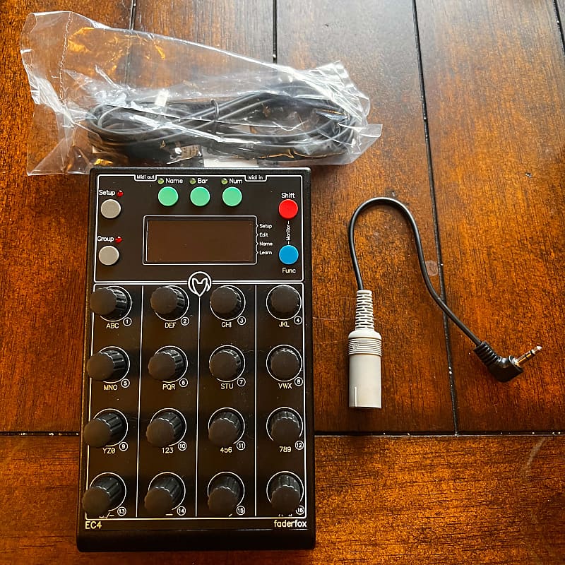 Faderfox EC4 USB MIDI Encoder Controller | Reverb
