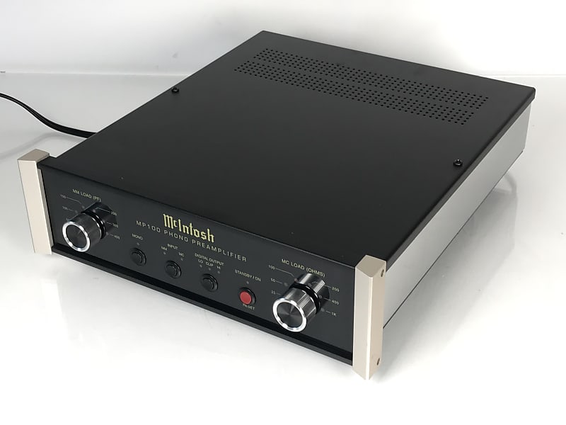McIntosh MP100 Stereo Solid State Phono Preamp | Reverb