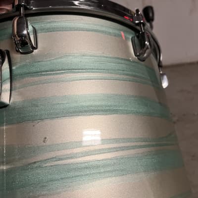 Tama Starclassic Birch/Bubinga 14” x 16” Floor Tom - Azure | Reverb