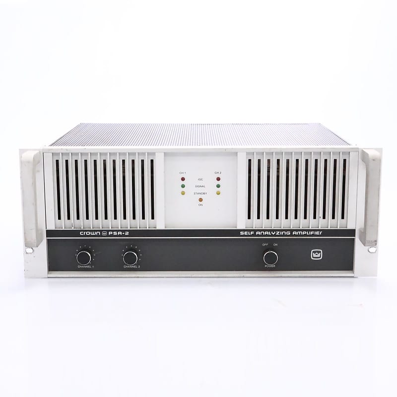 Crown PSA-2 Self Analyzing Stereo Power Amplifier #50567 | Reverb