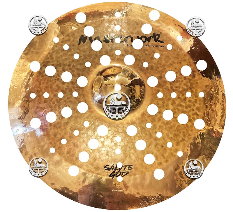 Masterwork Cymbals 15" Salute God Fx Multi Hole Crash | Reverb UK