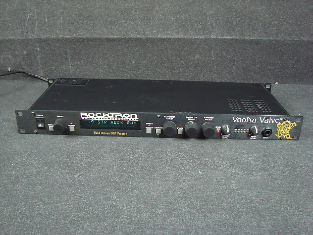 Rocktron Made in USA Voodu Valve Rack Mountable Tube Driven | Reverb