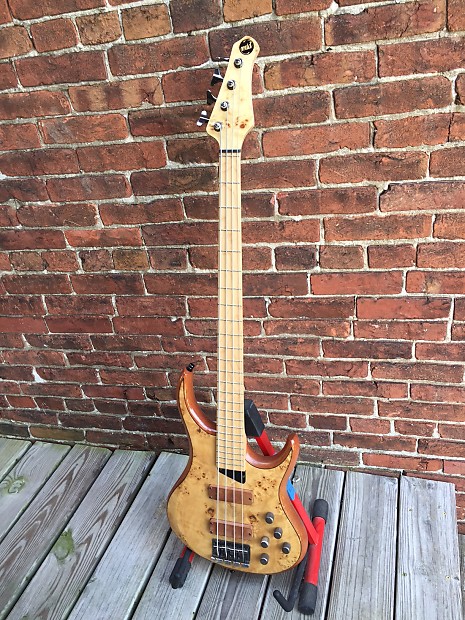 MTD Kingston Z4 Gloss Maple and Mahogany w/ Gator Case | Reverb