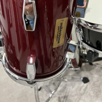 Milestone 4 PC Fibreglass Drums Tempus Milestone Red | Reverb