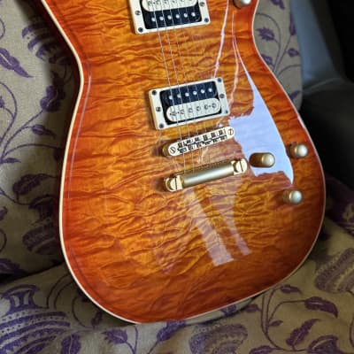 GMP® Guitars Roxie™ Slim Special 2024 - Black Satin Finish | Reverb