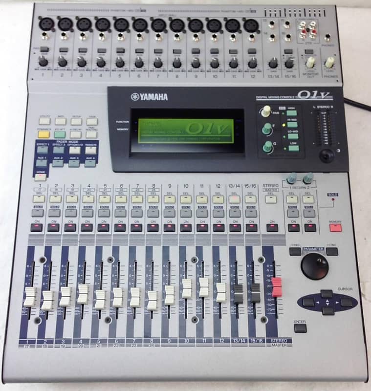 Yamaha 01v Silver | Reverb