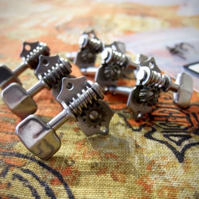 Vintage Grover Guitar Tuners (3) on a side 1960s-1970s - | Reverb