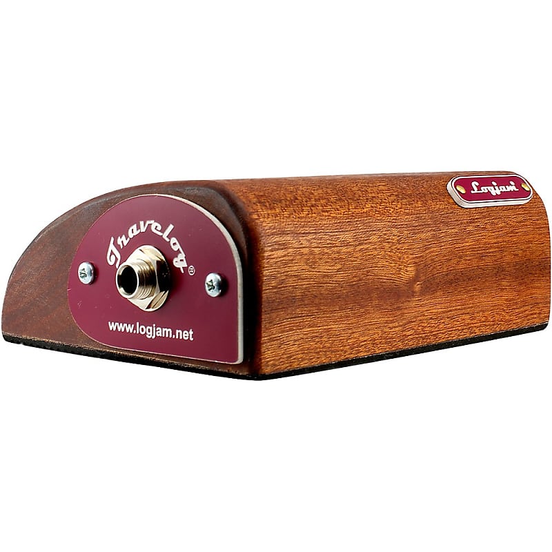 Logjam Bass Drum in a Box Travel Log Stomper Regular | Reverb