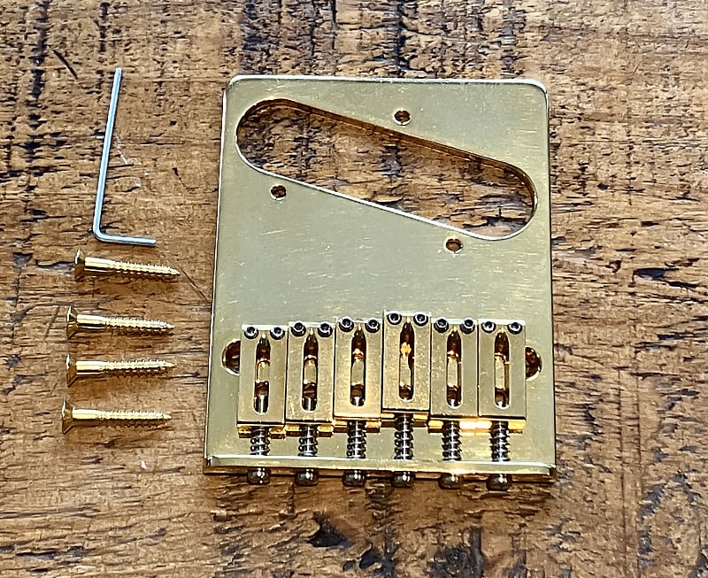 Gotoh GTC201G Contemporary Telecaster Bridge - Gold | Reverb UK