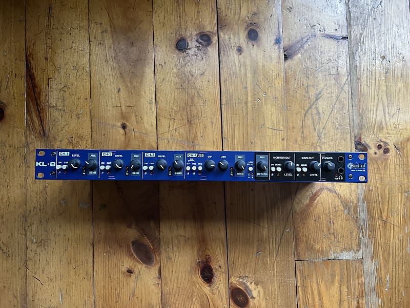 Radial KL-8 Keyboard Mixer DI Box | Reverb