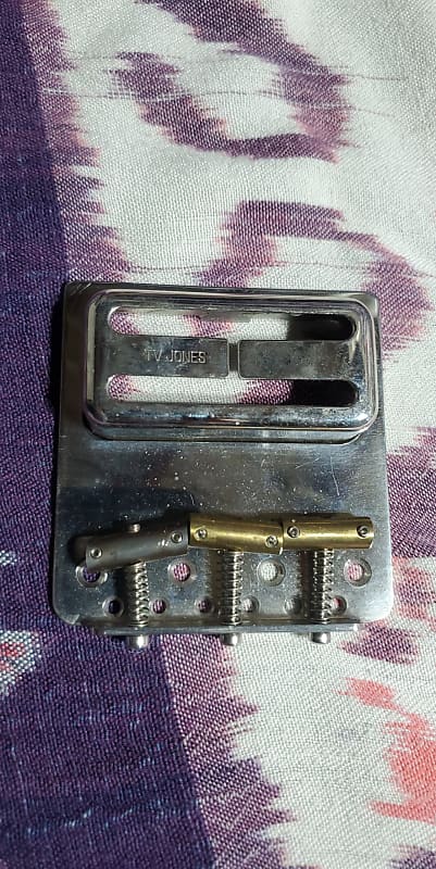 Filtertron tele bridge with compensated saddles - Funky | Reverb