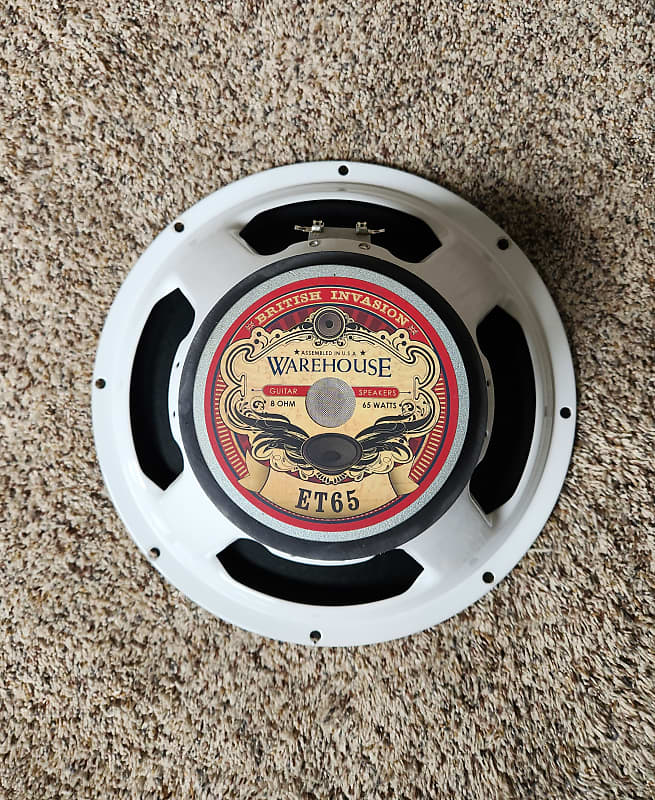 Warehouse Guitar Speakers (WGS) ET65 - 8 ohms | Reverb
