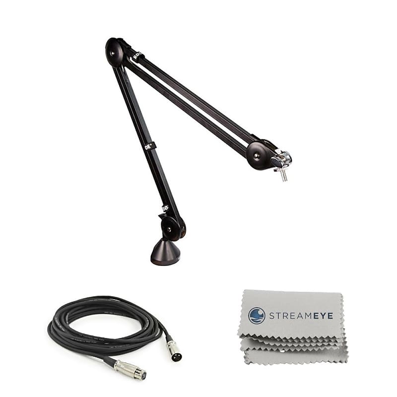 Rode PSA1 Microphone Boomarm with XLR Cable and StreamEye | Reverb