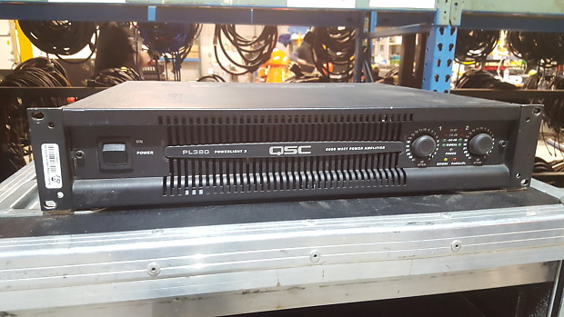 QSC PL380 amp | Reverb