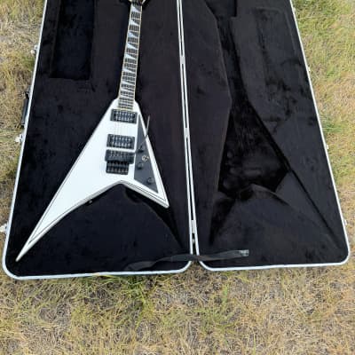 Jackson USA RR1 Randy Rhoads Flying V w/OHSC Bolted Steel | Reverb