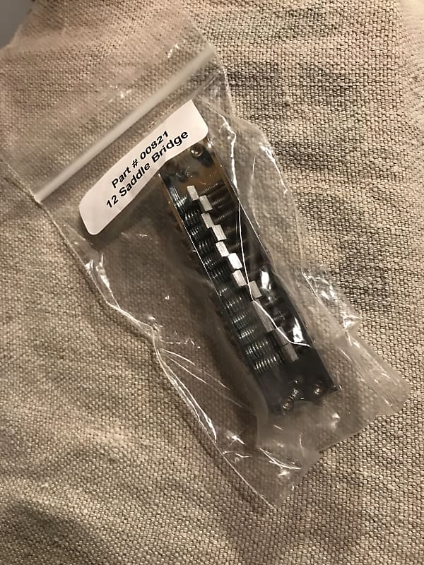 Rickenbacker 12 String Replacement Bridge Part # 00821 | Reverb