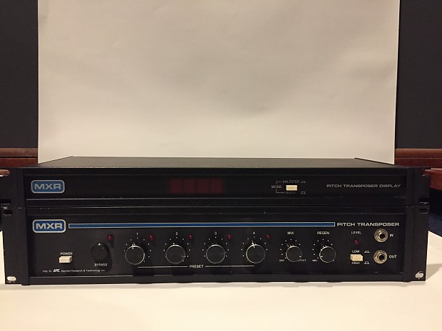 MXR Pitch Transposer Rack with Display Pitch shifter | Reverb