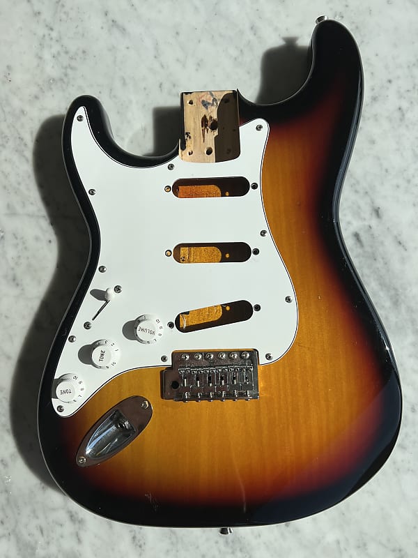 Unknown Brand Fender (?) Stratocaster Style Left Handed Body | Reverb