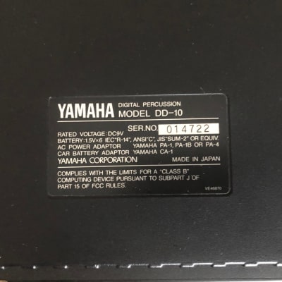 Yamaha DD-10 Digital Drum Bank Drumcomputer Vintage mint | Reverb UK