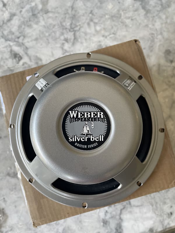 Weber Alnico Silver Ten 16-ohm 30w Speaker | Reverb