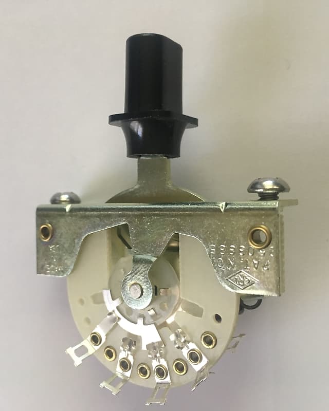 CRL 3 WAY Pickup selector SWITCH w NOS Dakaware Bakelite Tip | Reverb