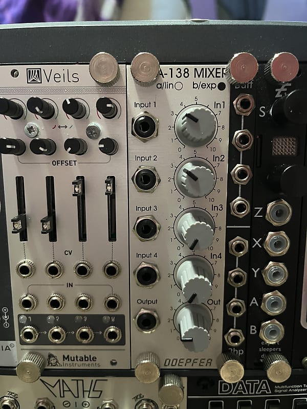 MI Veils v2 + a-138b + 2hp Mult + Disting mk4 | Reverb