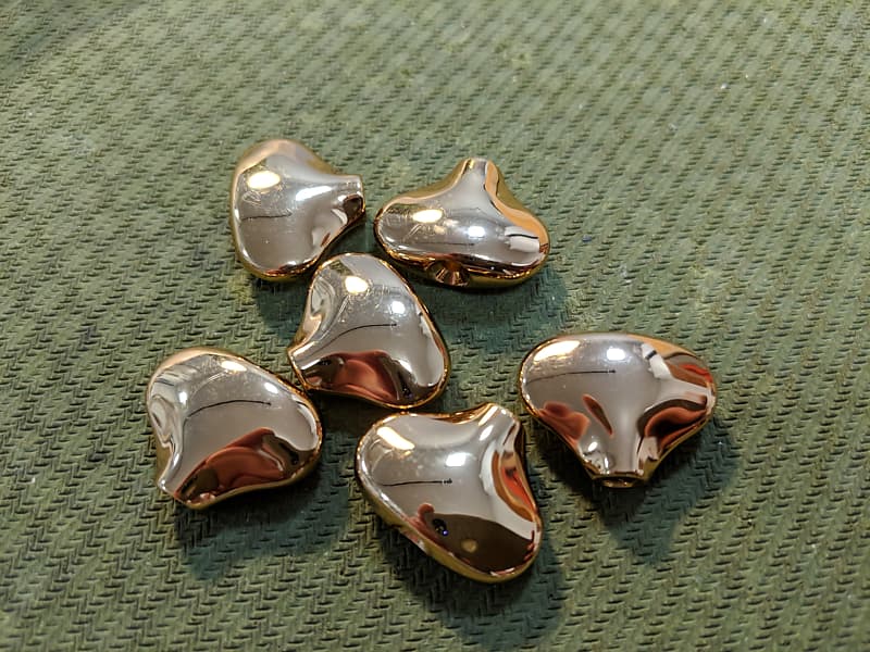 Gotoh 510 Metal Tuner Buttons Gold | Reverb