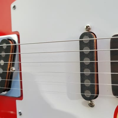 Replica Schecter Red Telecaster (Mark Knopfler) | Reverb