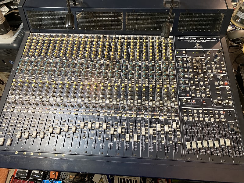 Behringer Eurodesk MX9000 24 channel Professional Mixer Grey | Reverb