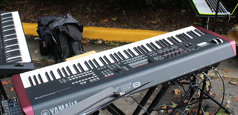 Yamaha MOXF8 88-Key Synthesizer Workstation Digital Piano | Reverb