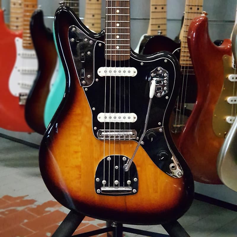Squier Vintage Modified Jaguar Sunburst | Reverb