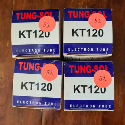 Tung-Sol KT120 Matched Quad | Reverb