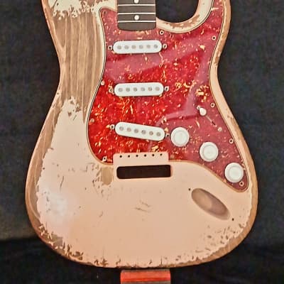 Voodoo Turkey ultra heavy relic stratocaster body masterbuilt | Reverb