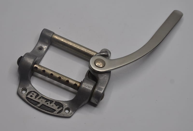 1960's 1961 Vintage BIGSBY B5 Natural Aluminum ~VIBRATO | Reverb
