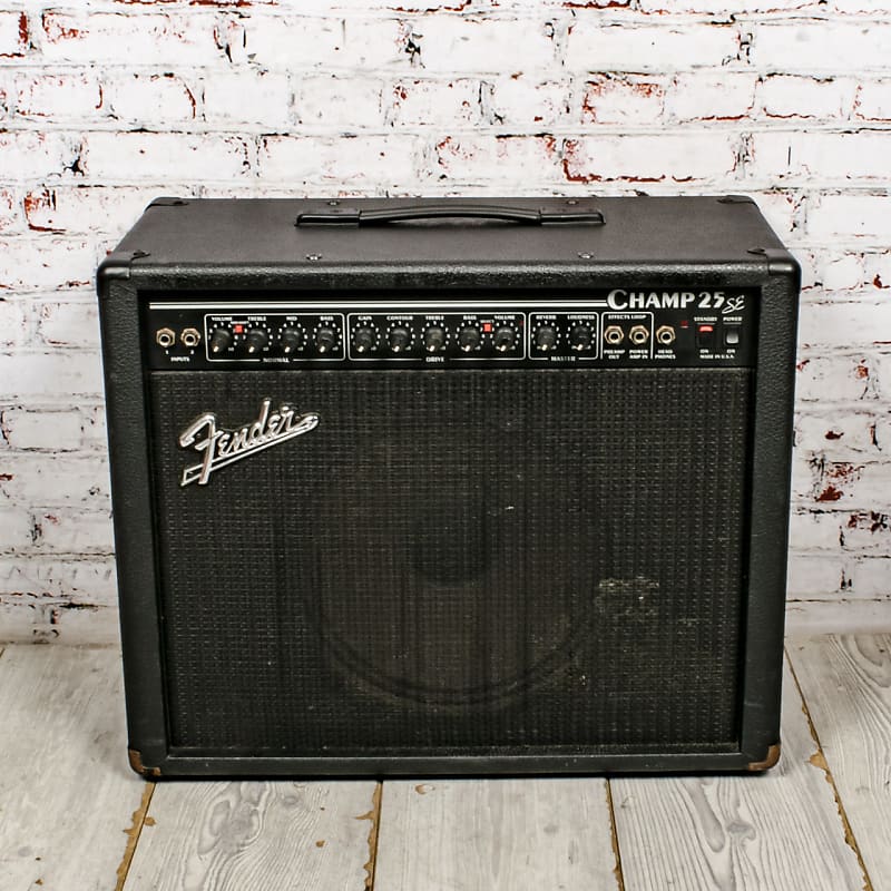 Fender - Champ 25 - 1x12 25 Watt Tube Guitar Combo Amp - | Reverb
