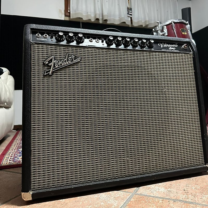 Fender Vibroverb 1964 Custom Cesar Diaz (SRV Mods) | Reverb