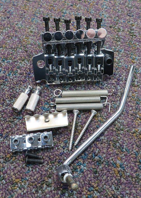 Floyd Rose "Licensed By" Left-Handed Chrome | Reverb