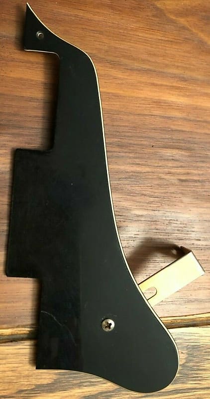 3-Ply Black/White/Black LP Pickguard With Mounting Bracket | Reverb