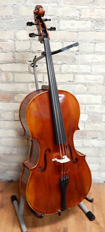 P. Mathias Model AAA 4/4 Cello Outfit Natural | Reverb