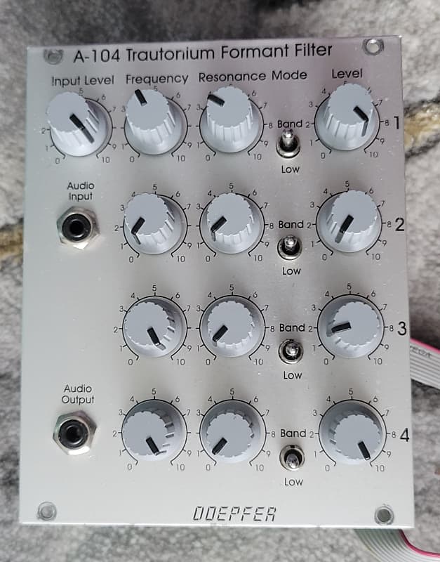Doepfer A-104 Trautonium Filter | Reverb