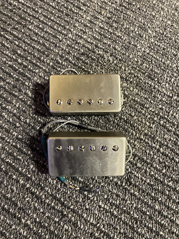 RC Pickups Bloodline ‘57 PAF Set Raw Nickel | Reverb