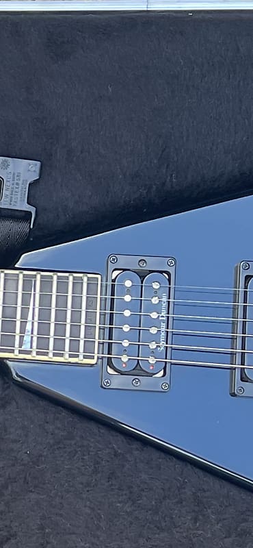 Jackson Dave mustaine king V 1983 Black | Reverb