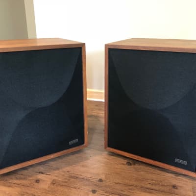 Altec 420A Speaker in Madrid 872B cabinet 1975 Cherry (Pair) | Reverb