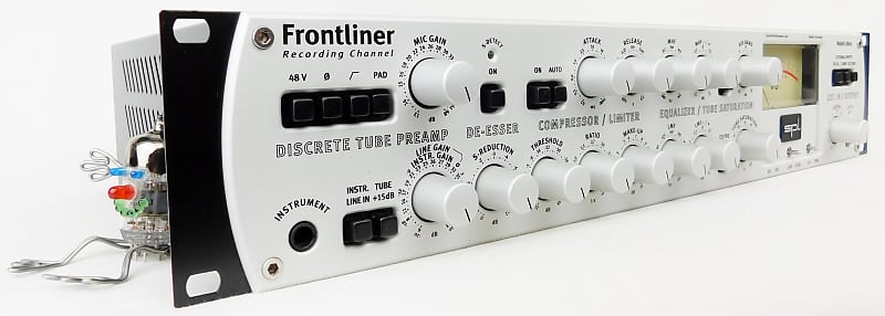 SPL Frontliner 2800 Tube Channel Strip Mic Preamp + Neuwertig | Reverb