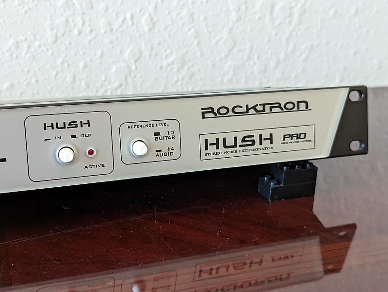 Rocktron HUSH Pro Rackmount Stereo Noise Exterminator Effect | Reverb