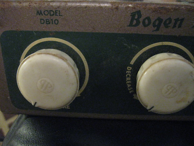 Bogen DB10 tube 6V6 amp 1950s Sound System High Fidelity | Reverb