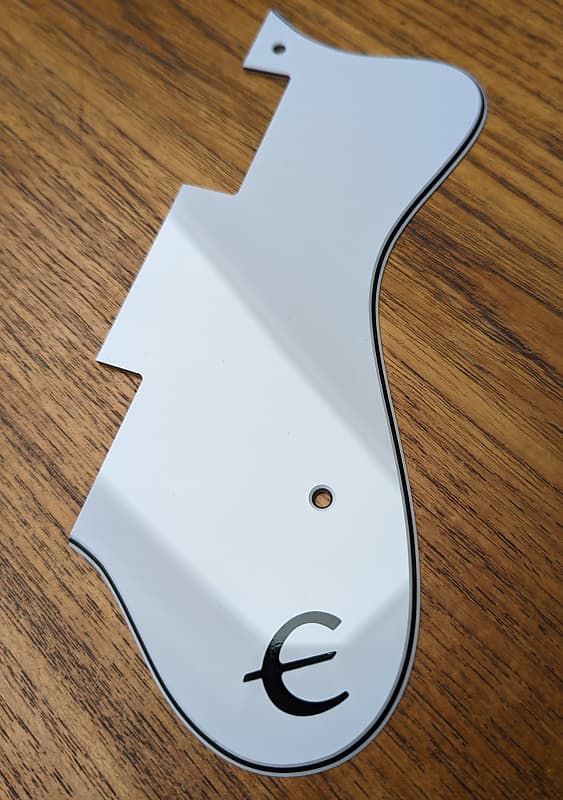 Replica Epiphone Riviera Style Guitar Pickguard 1980s Replica | Reverb